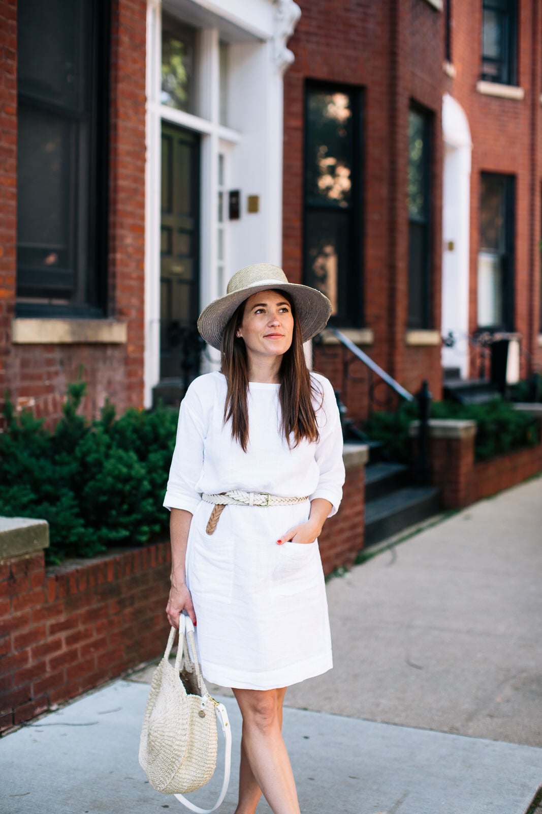 How to Wear White for Summer - Sequins & Stripes