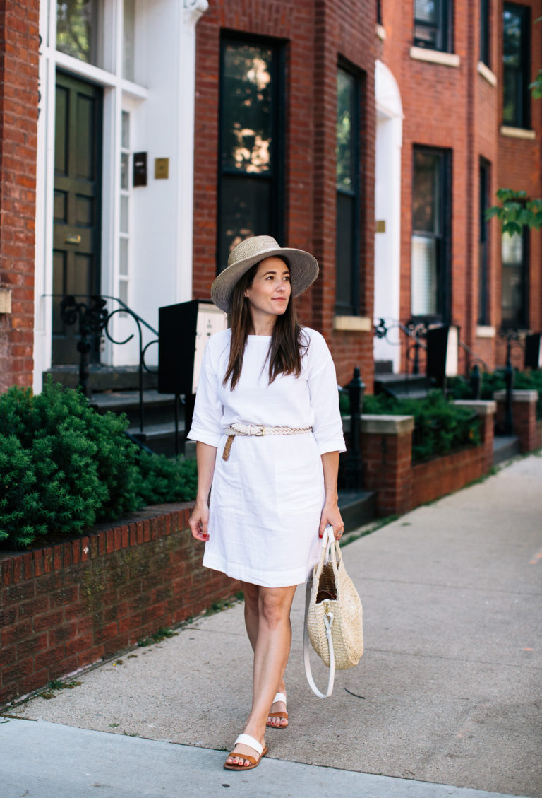 How to Wear White for Summer - Sequins & Stripes