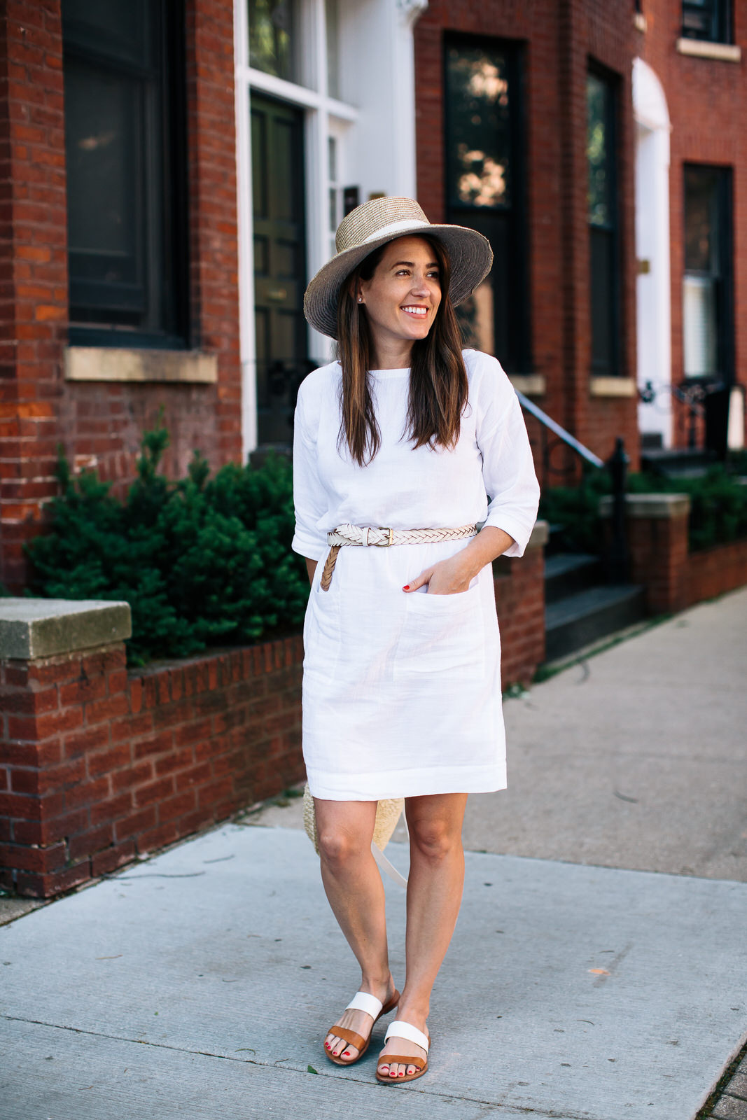 How to Wear White for Summer - Sequins & Stripes