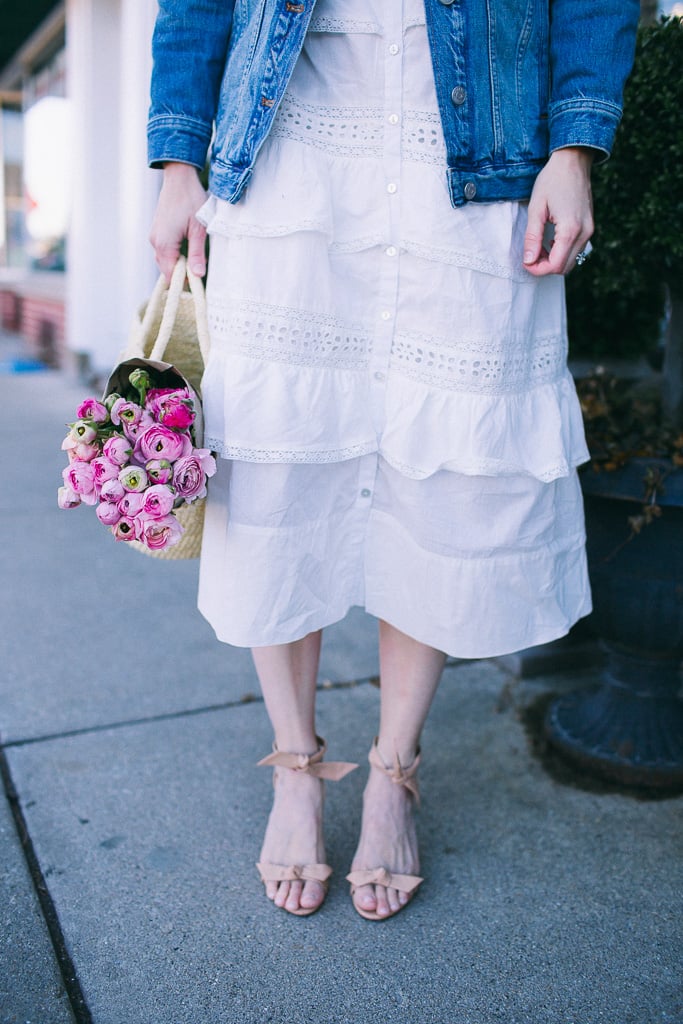 Easy Spring Outfit Combination - Sequins & Stripes