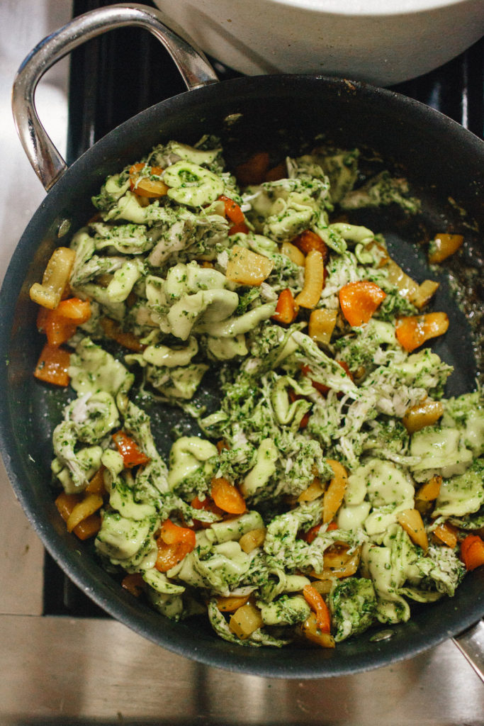 Chicken Pesto Ravioli Recipe — Hello Adams Family