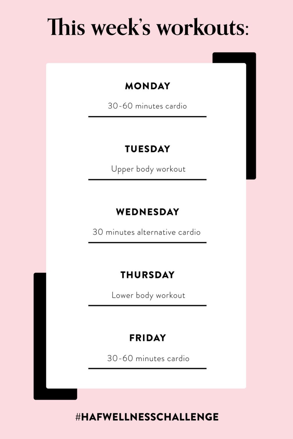 Wellness Challenges • Week of March 8, 2020 — Hello Adams Family