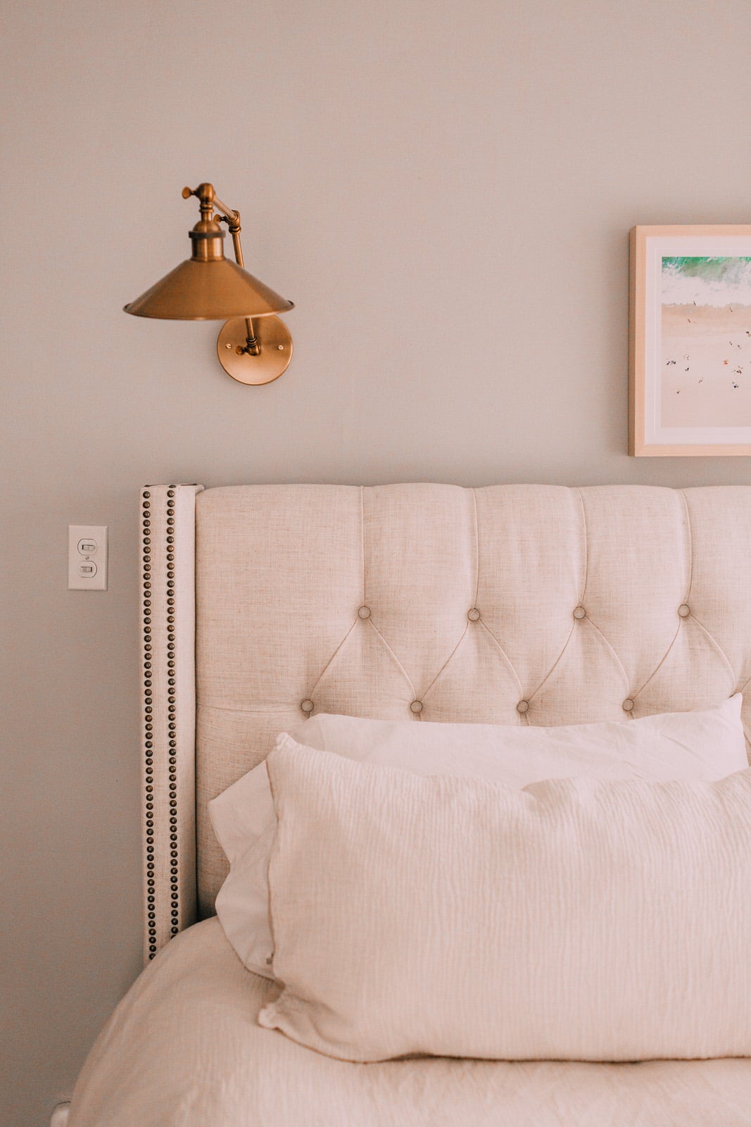 Faux Sconces in Our Bedroom — Hello Adams Family