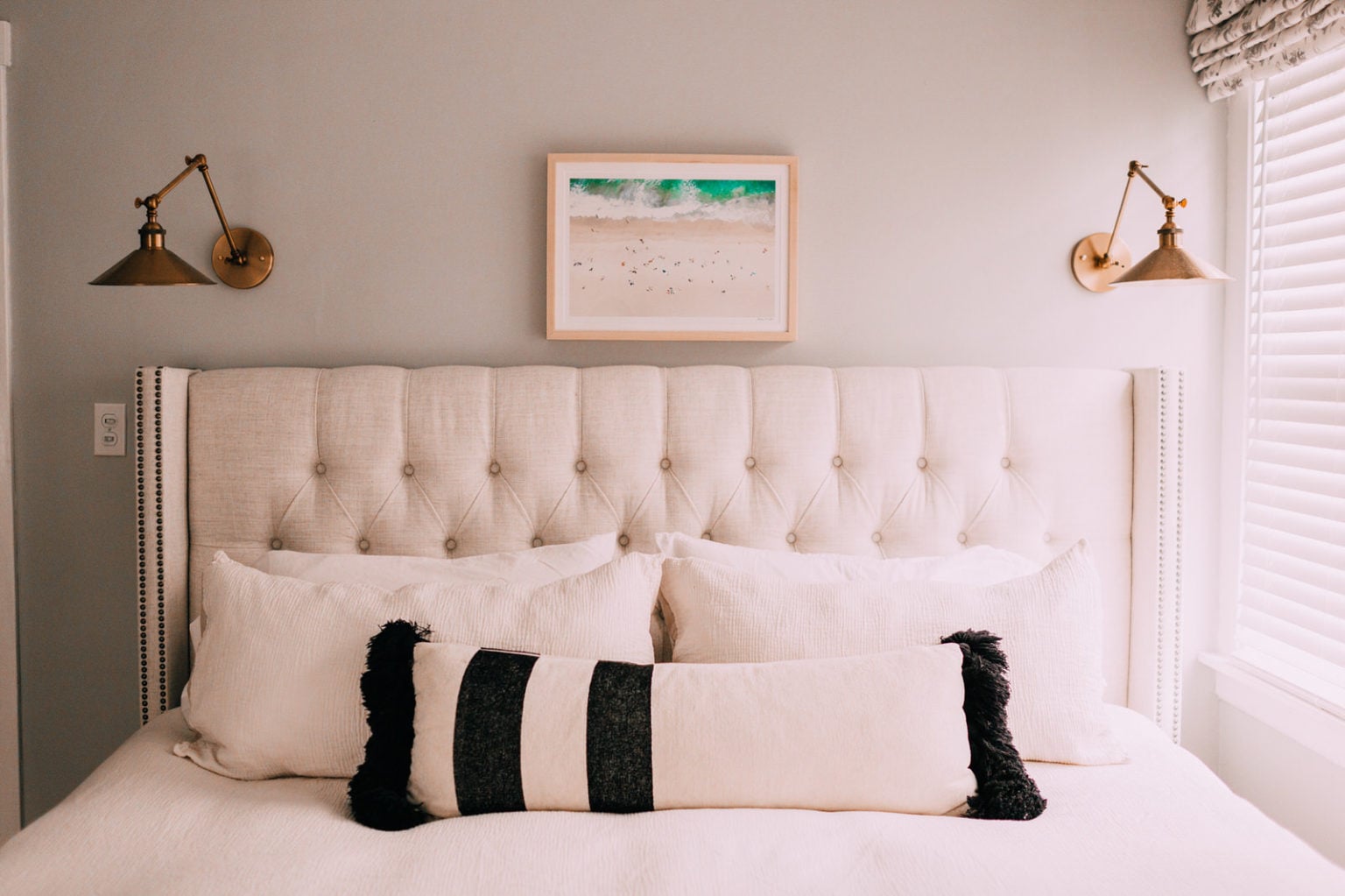 Faux Sconces in Our Bedroom — Hello Adams Family