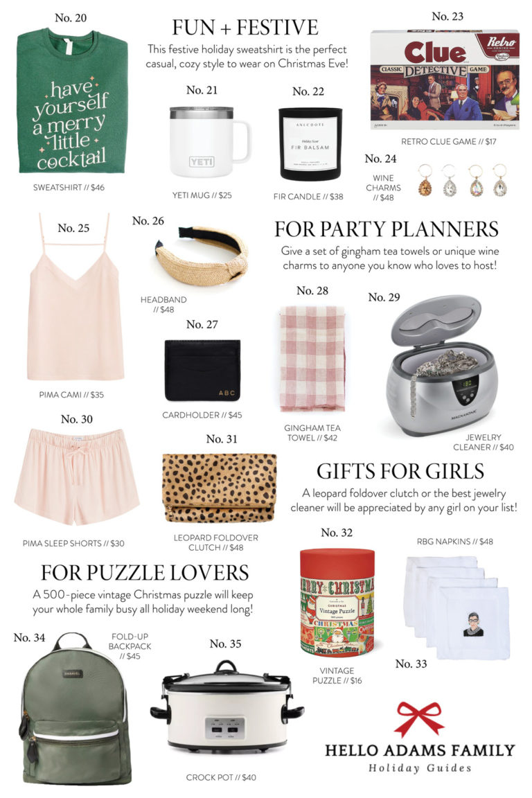 2020 Gift Guides: 50 Items Under $50 — Hello Adams Family