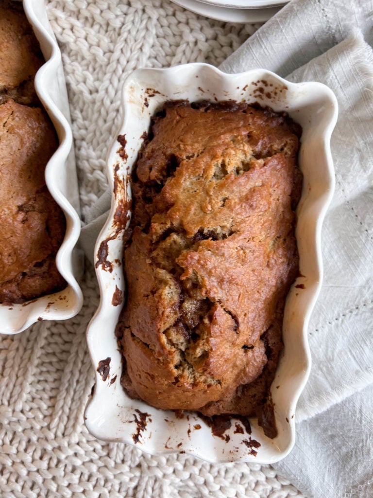 Maple Cinnamon Banana Bread Recipe - Hello Adams Family