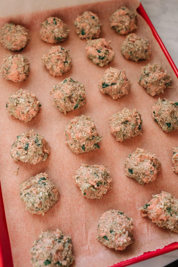 Stuffed Meatballs with Sautéed Veggies and Marinara Sauce — Hello Adams ...