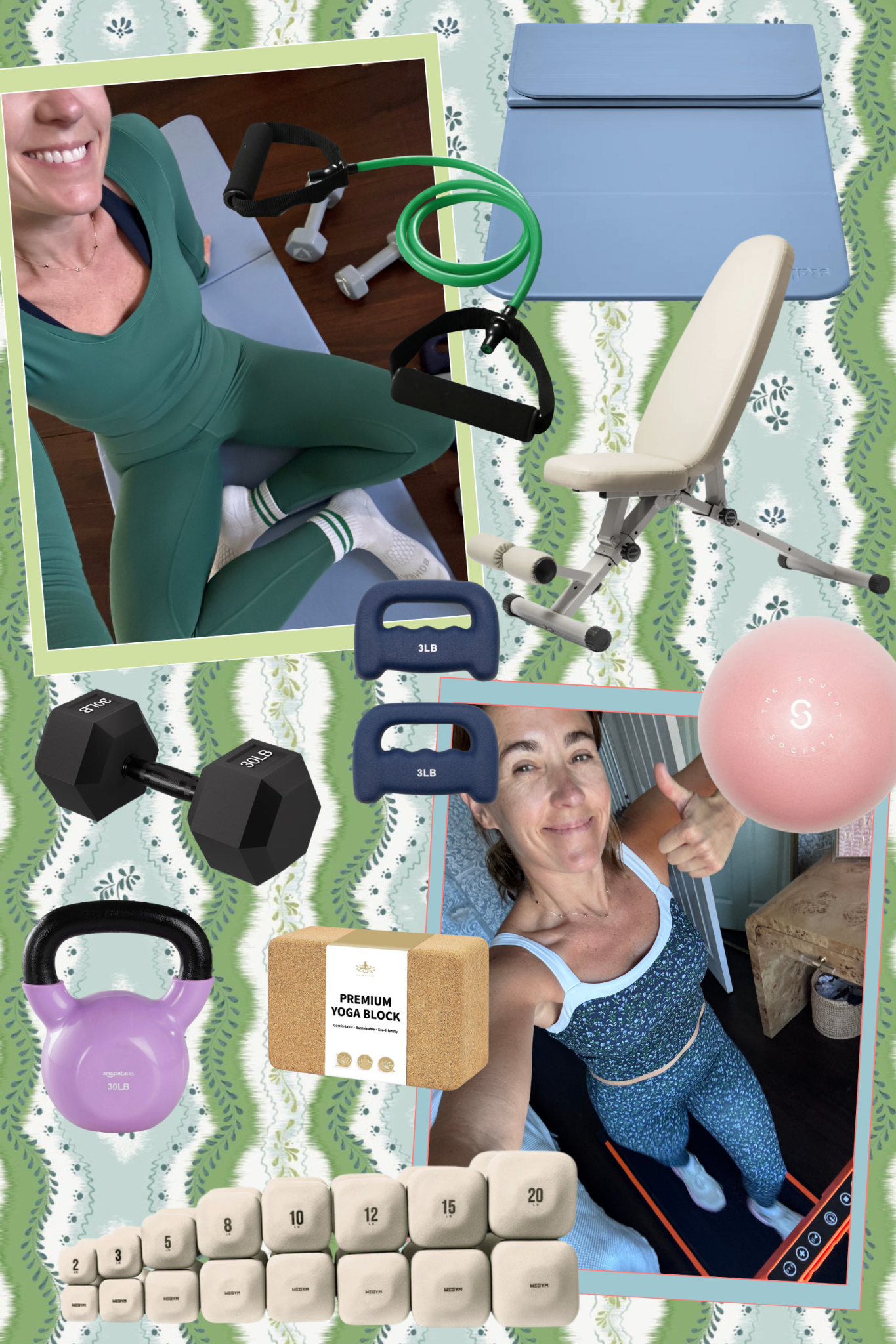 Everything I Use to Get A Good Workout at Home — Hello Adams Family